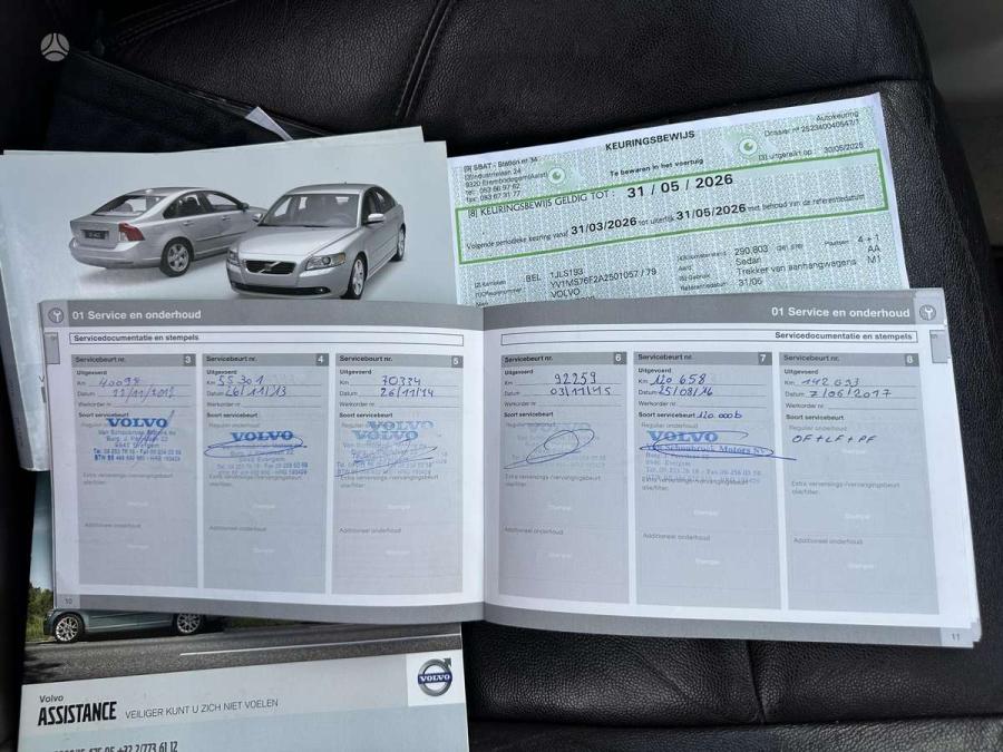 Black Volvo S40 2010 in Kaunas, with an engine capacity of 1.56 L and mileage of 303 thousand km for 3250 €, photo 33 on AUTOMOTO.COM.LV