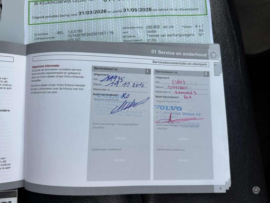 Black Volvo S40 2010 in Kaunas, with an engine capacity of 1.56 L and mileage of 303 thousand km for 3250 €, photo 34 on AUTOMOTO.COM.LV
