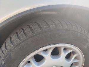 Grey Volvo S40 1998 in Panevezys, with an engine capacity of 1.95 L and mileage of 312 thousand km for 450 €, photo 6 on AUTOMOTO.COM.LV