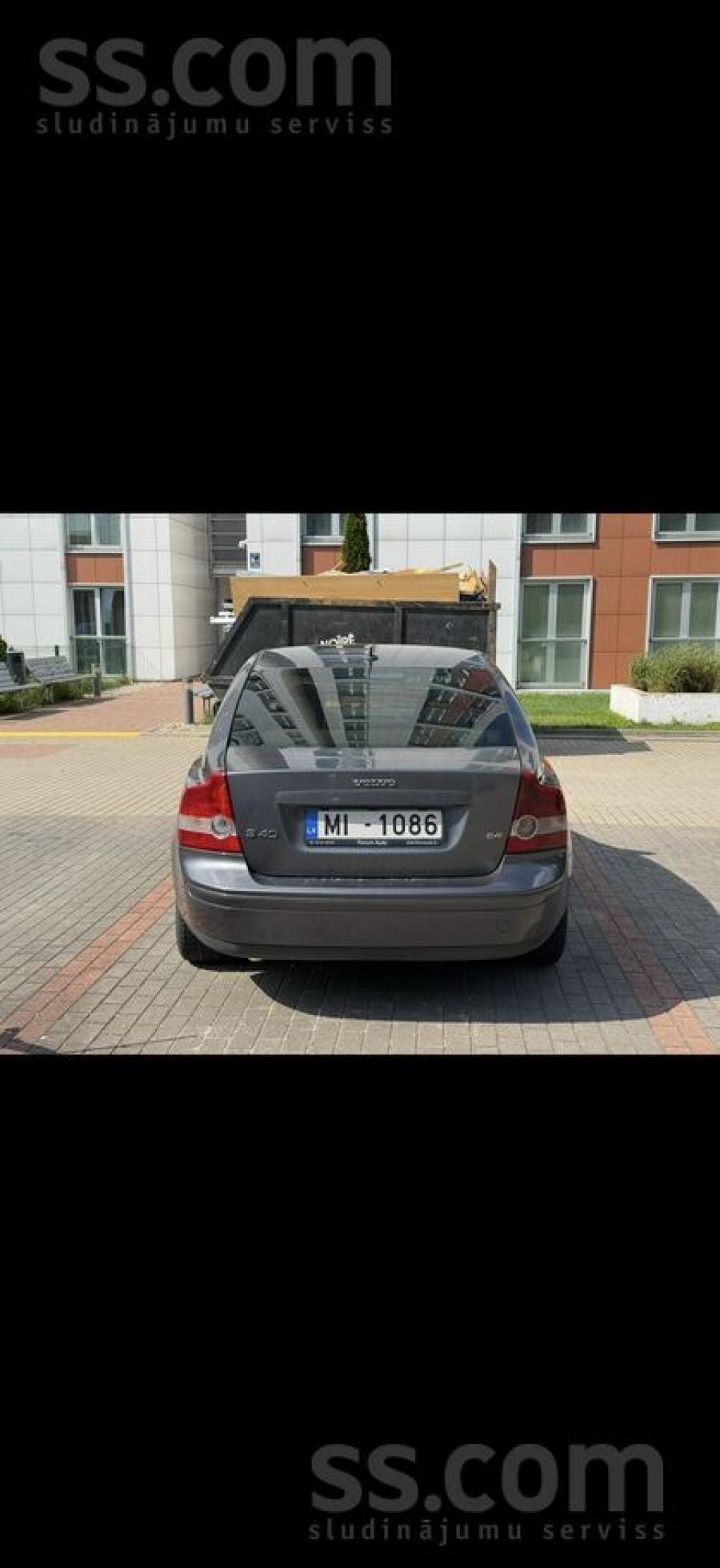 Grey Volvo S40 2004 in Riga, with an engine capacity of 2.40 L and mileage of 280 thousand km for 1500 €, photo 11 on AUTOMOTO.COM.LV