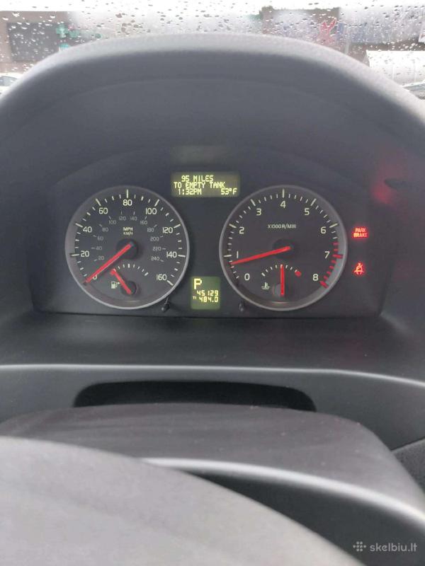 Grey Volvo S40 2006 in Kaunas, with an engine capacity of 2.40 L and mileage of 72 thousand km for 4850 €, photo 9 on AUTOMOTO.COM.LV