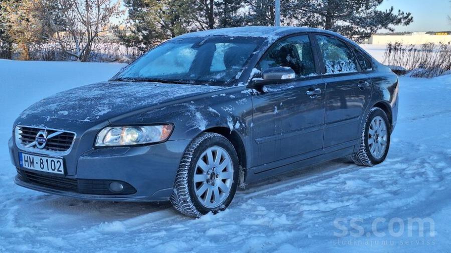 Grey Volvo S40 2007 in Riga, with an engine capacity of 2.00 L and mileage of 0 thousand km for 1450 €, photo 1 on AUTOMOTO.COM.LV