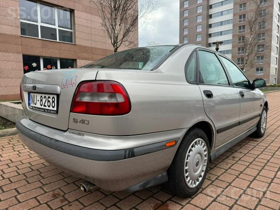Volvo S40 1997 in Riga, with an engine capacity of 1.80 L and mileage of 0 thousand km for 1550 €, photo 6 on AUTOMOTO.COM.LV
