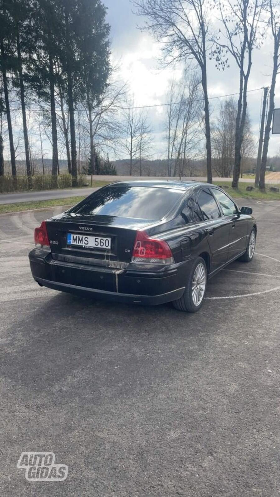 Melns Volvo S60 2005 Elektrėnai, ar dzinēja tilpumu 2.40 L un nobraukumu 407 tūkst. km par 2150 €, foto 6 vietnē AUTOMOTO.COM.LV