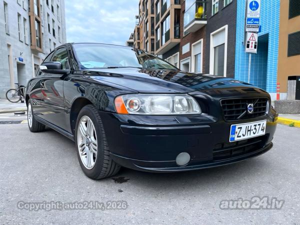 Black Volvo S60 2006 in Tallinn, with an engine capacity of 2.40 L and mileage of 0 thousand km for 1199 €, photo 2 on AUTOMOTO.COM.LV