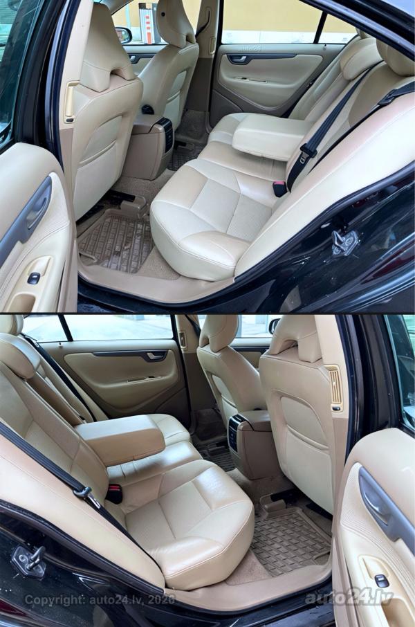 Black Volvo S60 2006 in Tallinn, with an engine capacity of 2.40 L and mileage of 0 thousand km for 1199 €, photo 10 on AUTOMOTO.COM.LV