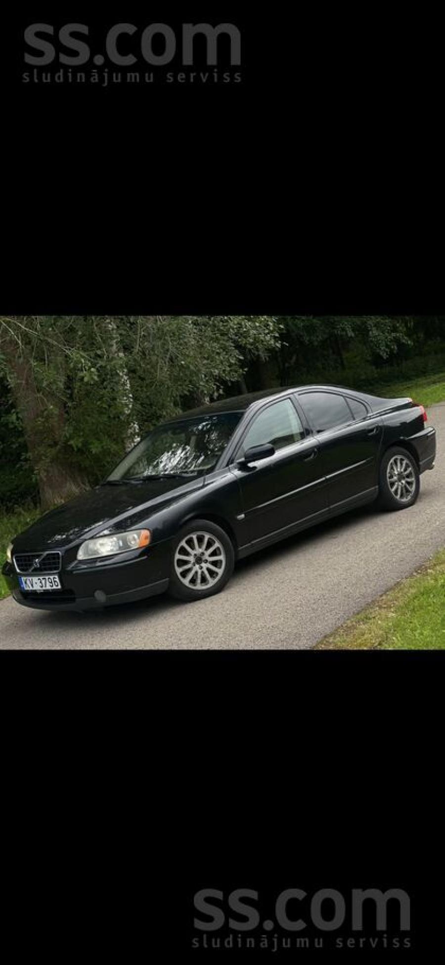 Black Volvo S60 2006 in Riga, with an engine capacity of 2.40 L and mileage of 325 thousand km for 1690 €, photo 8 on AUTOMOTO.COM.LV