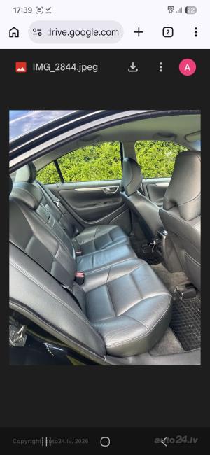 Black Volvo S60 2007 in Tallinn, with an engine capacity of 2.40 L and mileage of 290 thousand km for 4900 €, photo 9 on AUTOMOTO.COM.LV