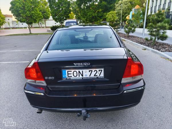 Black Volvo S60 2008 in Taurage, with an engine capacity of 2.40 L and mileage of 485 thousand km for 1980 €, photo 6 on AUTOMOTO.COM.LV