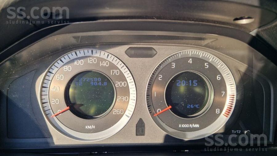 Черный Вольво С60 2010 в Елгава, объемом двигателя 2.00 л и пробегом 273 тыс. км за 5800 €, фото 7 на AUTOMOTO.COM.LV