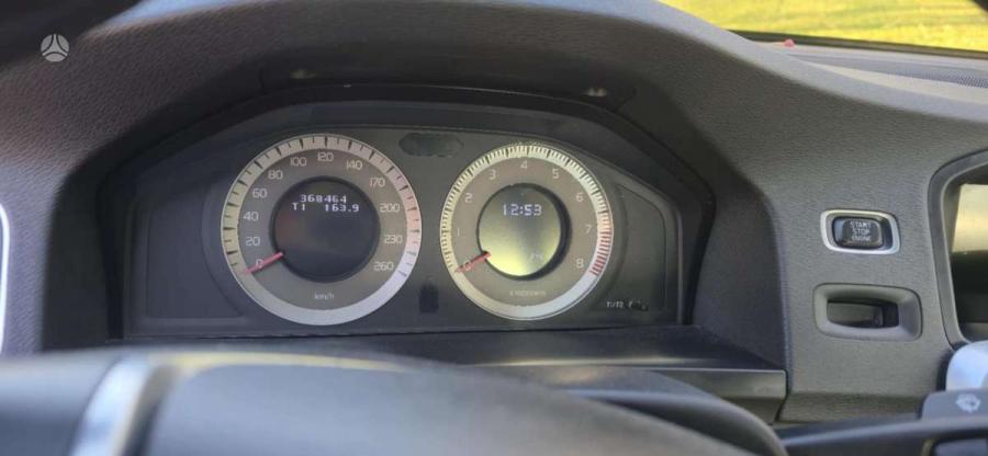 Melns Volvo S60 2011 Utena, ar dzinēja tilpumu 2.95 L un nobraukumu 370 tūkst. km par 7300 €, foto 13 vietnē AUTOMOTO.COM.LV