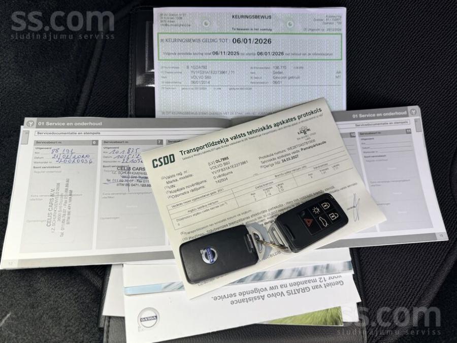 Melns Volvo S60 2014 Rīga, ar dzinēja tilpumu 2.00 L un nobraukumu 142 tūkst. km par 9995 €, foto 33 vietnē AUTOMOTO.COM.LV