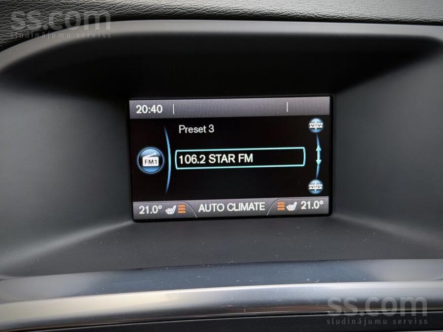 Black Volvo S60 2014 in Riga, with an engine capacity of 1.60 L and mileage of 224 thousand km for 7299 €, photo 16 on AUTOMOTO.COM.LV