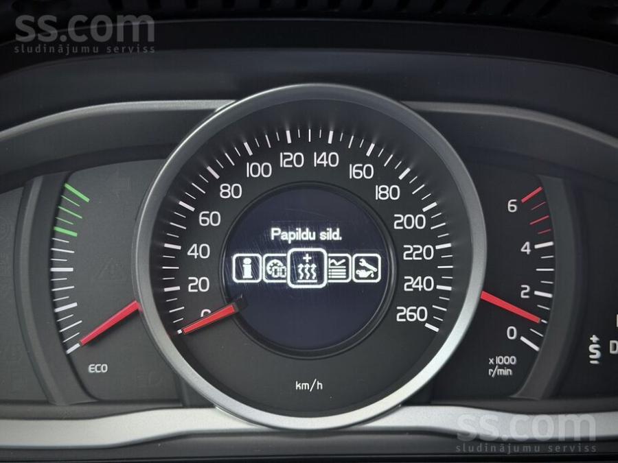 Black Volvo S60 2014 in Riga, with an engine capacity of 1.60 L and mileage of 224 thousand km for 7299 €, photo 17 on AUTOMOTO.COM.LV