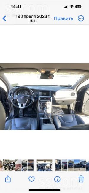 Melns Volvo S60 2015 Rīga, ar dzinēja tilpumu 2.00 L un nobraukumu 280 tūkst. km par 7000 €, foto 3 vietnē AUTOMOTO.COM.LV