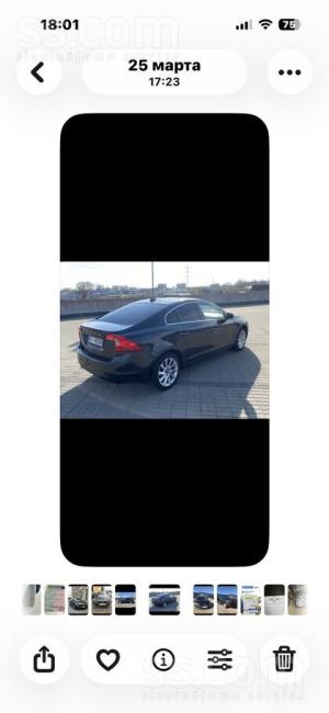 Melns Volvo S60 2015 Rīga, ar dzinēja tilpumu 2.00 L un nobraukumu 290 tūkst. km par 6500 €, foto 5 vietnē AUTOMOTO.COM.LV