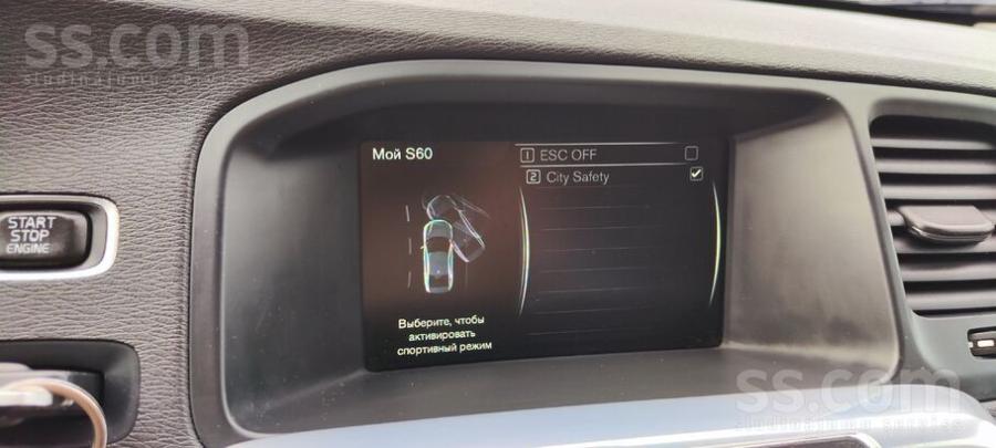 Melns Volvo S60 2015 Rīga, ar dzinēja tilpumu 2.00 L un nobraukumu 278 tūkst. km par 8000 €, foto 16 vietnē AUTOMOTO.COM.LV