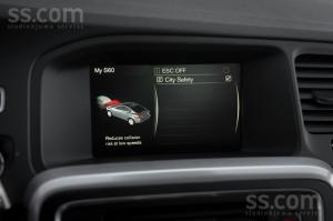 Black Volvo S60 2015 in Tukums, with an engine capacity of 2.00 L and mileage of 244 thousand km for 6950 €, photo 23 on AUTOMOTO.COM.LV