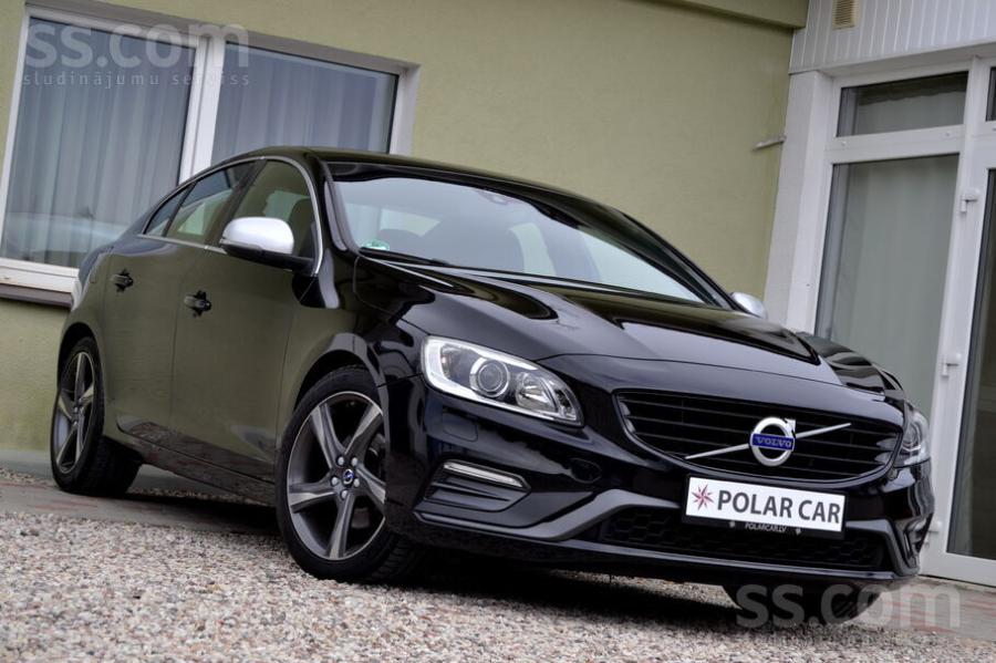 Black Volvo S60 2016 in Tukums, with an engine capacity of 2.00 L and mileage of 274 thousand km for 9990 €, photo 2 on AUTOMOTO.COM.LV
