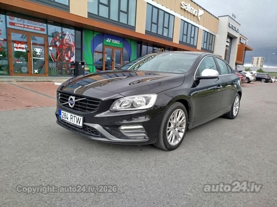 Black Volvo S60 2016 in Tallinn, with an engine capacity of 2.00 L and mileage of 177 thousand km for 11990 €, photo 3 on AUTOMOTO.COM.LV