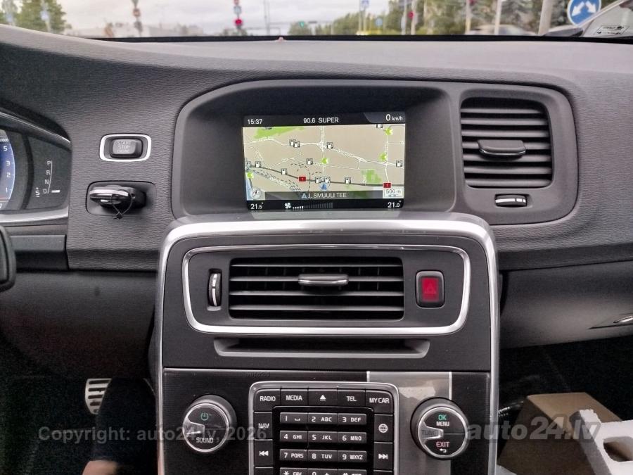 Black Volvo S60 2016 in Tallinn, with an engine capacity of 2.00 L and mileage of 177 thousand km for 11990 €, photo 13 on AUTOMOTO.COM.LV