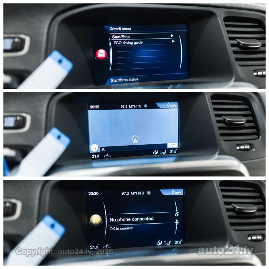 Melns Volvo S60 2016 Tallina, ar dzinēja tilpumu 2.00 L un nobraukumu 198 tūkst. km par 9500 €, foto 26 vietnē AUTOMOTO.COM.LV
