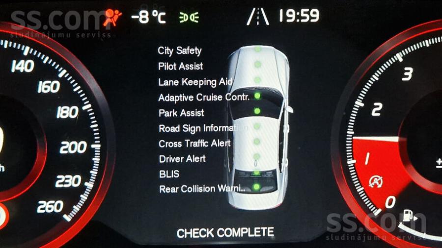 Melns Volvo S60 2019 Rīga, ar dzinēja tilpumu 2.00 L un nobraukumu 90 tūkst. km par 20900 €, foto 13 vietnē AUTOMOTO.COM.LV