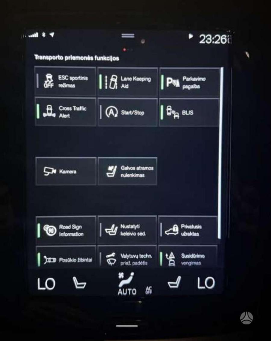 Melns Volvo S60 2019 Viļņa, ar dzinēja tilpumu 1.97 L un nobraukumu 142 tūkst. km par 17399 €, foto 23 vietnē AUTOMOTO.COM.LV