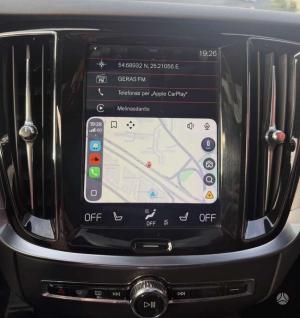 Black Volvo S60 2019 in Ukmerge, with an engine capacity of 1.97 L and mileage of 143 thousand km for 17599 €, photo 20 on AUTOMOTO.COM.LV