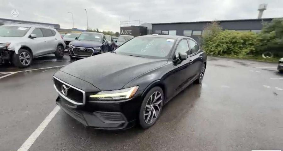 Black Volvo S60 2019 in Klaipeda, with an engine capacity of 1.97 L and mileage of 191 thousand km for 11200 €, photo 1 on AUTOMOTO.COM.LV