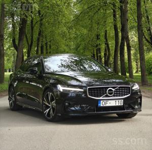Black Volvo S60 2020 in Riga, with an engine capacity of 2.00 L and mileage of 186 thousand km for 25000 €, photo  on AUTOMOTO.COM.LV