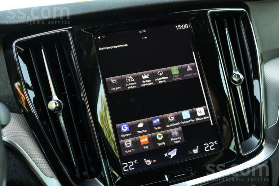 Melns Volvo S60 2020 Tukums, ar dzinēja tilpumu 2.00 L un nobraukumu 299 tūkst. km par 14490 €, foto 22 vietnē AUTOMOTO.COM.LV