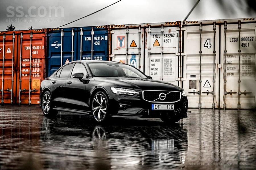Black Volvo S60 2020 in Riga, with an engine capacity of 2.00 L and mileage of 190 thousand km for 21000 €, photo 1 on AUTOMOTO.COM.LV