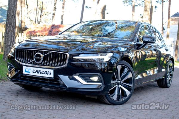 Melns Volvo S60 2021 Tallina, ar dzinēja tilpumu 2.00 L un nobraukumu 49 tūkst. km par 31990 €, foto 1 vietnē AUTOMOTO.COM.LV