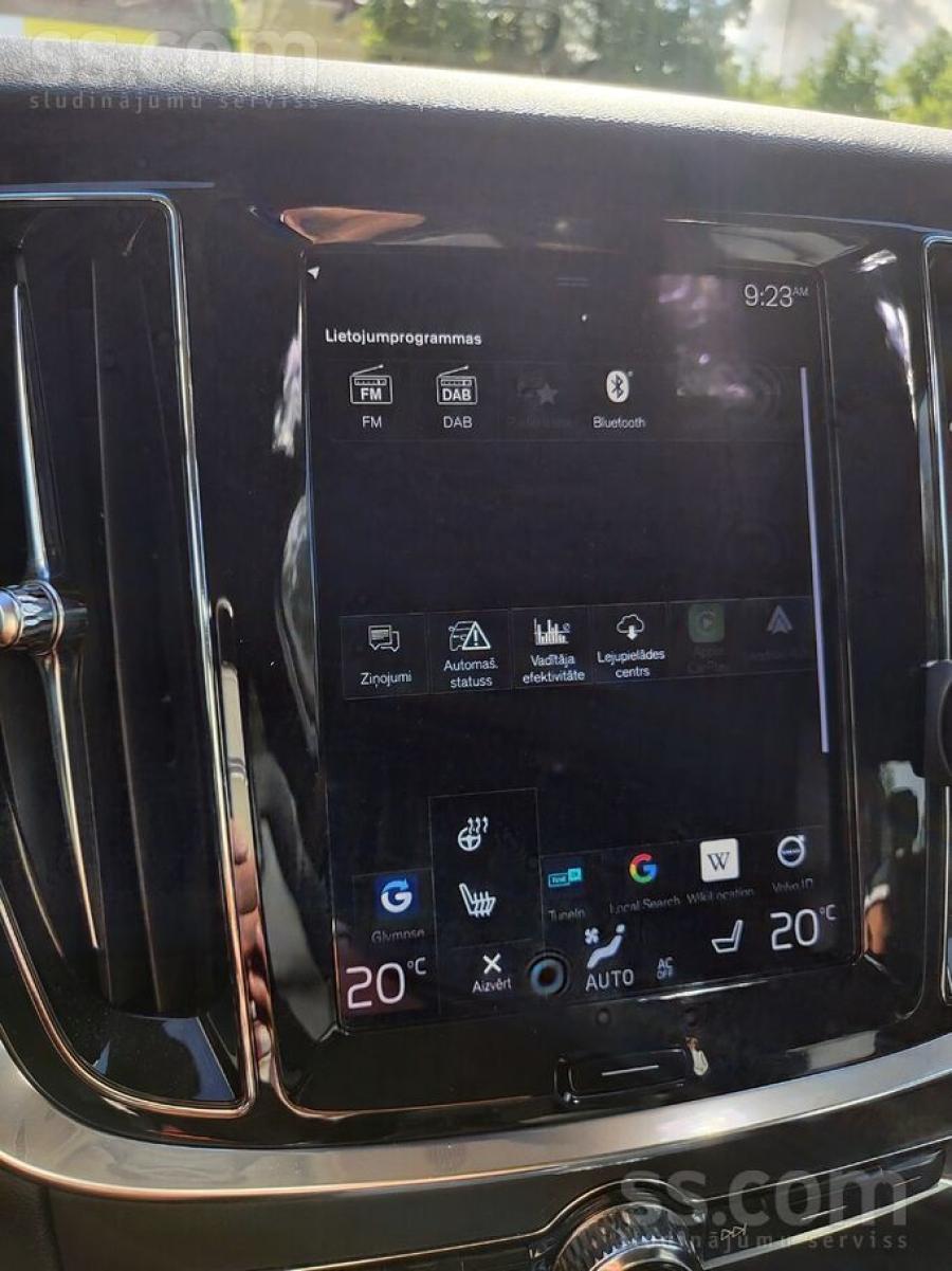 Melns Volvo S60 2021 Valmiera, ar dzinēja tilpumu 2.00 L un nobraukumu 82 tūkst. km par 25150 €, foto 8 vietnē AUTOMOTO.COM.LV