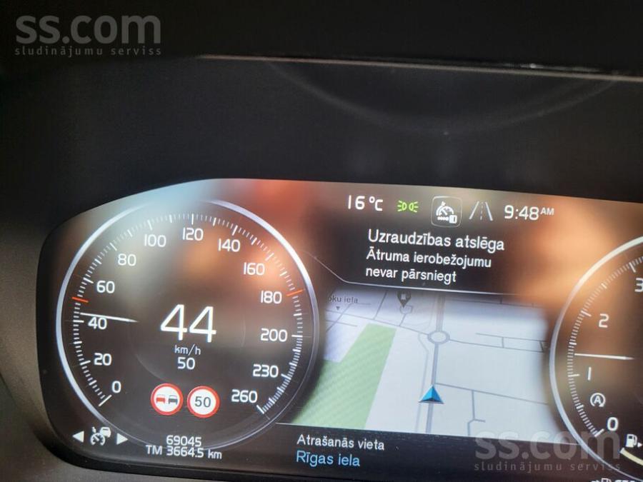 Melns Volvo S60 2021 Valmiera, ar dzinēja tilpumu 2.00 L un nobraukumu 82 tūkst. km par 25150 €, foto 11 vietnē AUTOMOTO.COM.LV