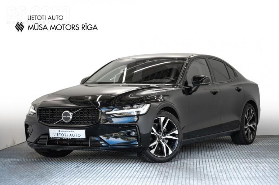 Melns Volvo S60 2023 Rīga, ar dzinēja tilpumu 2.00 L un nobraukumu 36 tūkst. km par 34900 €, foto 1 vietnē AUTOMOTO.COM.LV