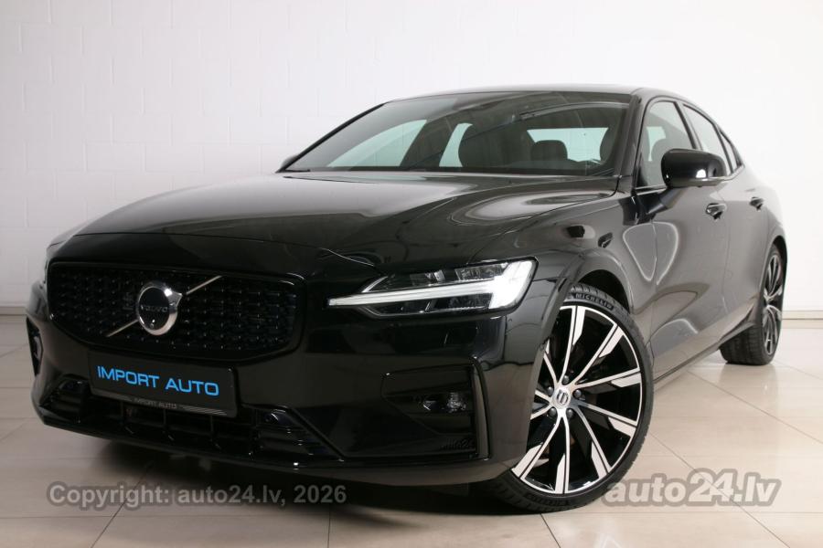 Black Volvo S60 2024 in Parnu, with an engine capacity of 2.00 L and mileage of 54 thousand km for 39990 €, photo 1 on AUTOMOTO.COM.LV