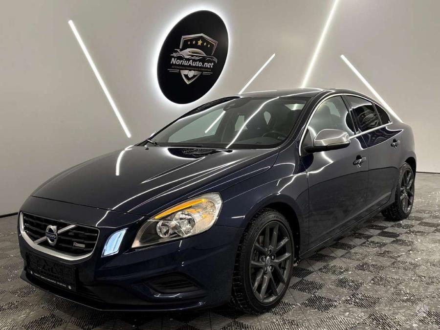 Blue Volvo S60 2013 in Marijampole, with an engine capacity of 1.56 L and mileage of 302 thousand km for 6850 €, photo 21 on AUTOMOTO.COM.LV