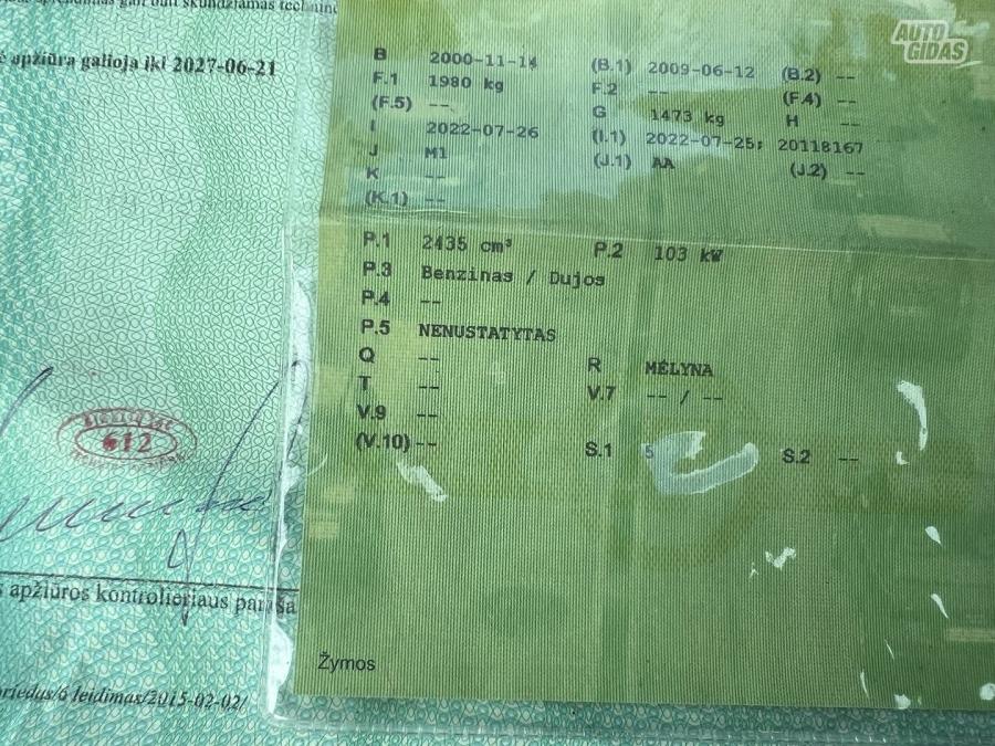 Zils Volvo S60 2001 Šauļi, ar dzinēja tilpumu 2.40 L un nobraukumu 0 tūkst. km par 649 €, foto 19 vietnē AUTOMOTO.COM.LV