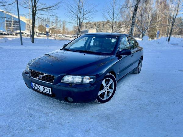 Blue Volvo S60 2003 in Vilnius, with an engine capacity of 0.00 L and mileage of 476 thousand km for 830 €, photo 1 on AUTOMOTO.COM.LV