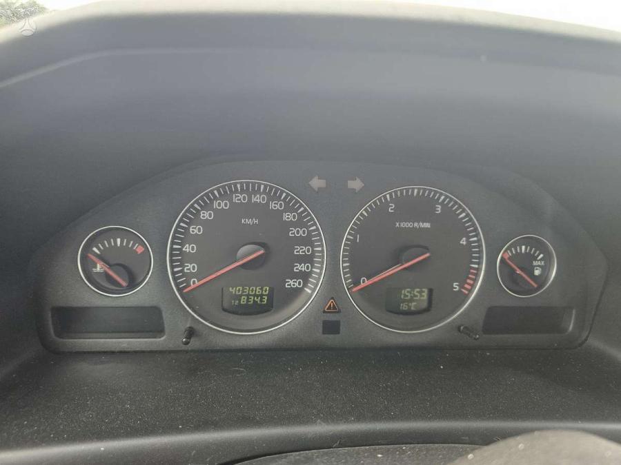 Синий Вольво С60 2007 в Кедайняй, объемом двигателя 2.40 л и пробегом 403 тыс. км за 1700 €, фото 6 на AUTOMOTO.COM.LV