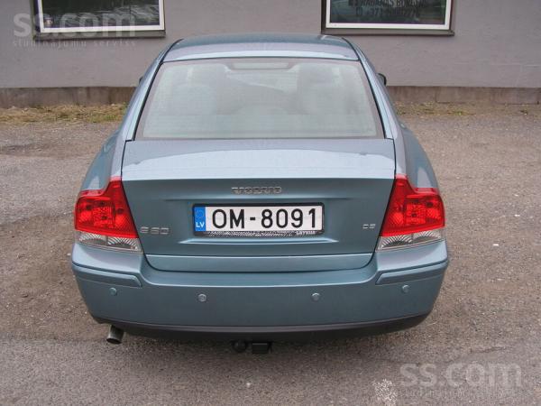 Синий Вольво С60 2008 в Рига, объемом двигателя 2.40 л и пробегом 0 тыс. км за 3450 €, фото 7 на AUTOMOTO.COM.LV