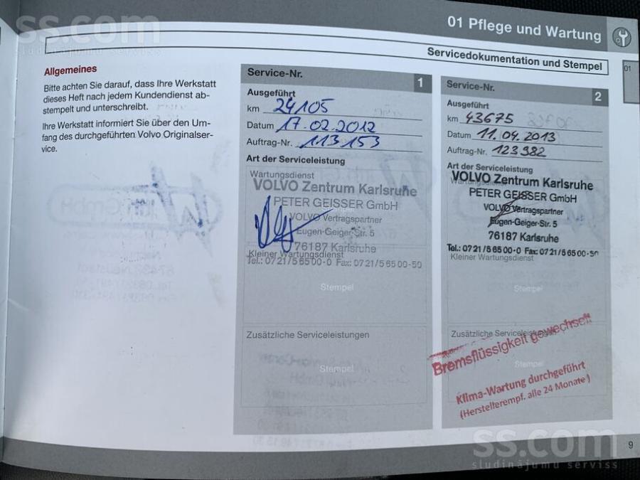 Zils Volvo S60 2011 Ogre, ar dzinēja tilpumu 2.00 L un nobraukumu 260 tūkst. km par 5990 €, foto 26 vietnē AUTOMOTO.COM.LV