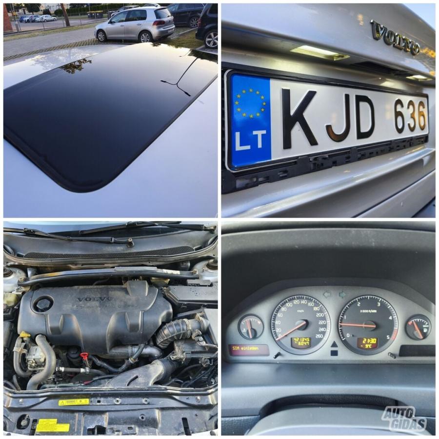 Grey Volvo S60 2003 in Taurage, with an engine capacity of 2.40 L and mileage of 421 thousand km for 1450 €, photo 16 on AUTOMOTO.COM.LV