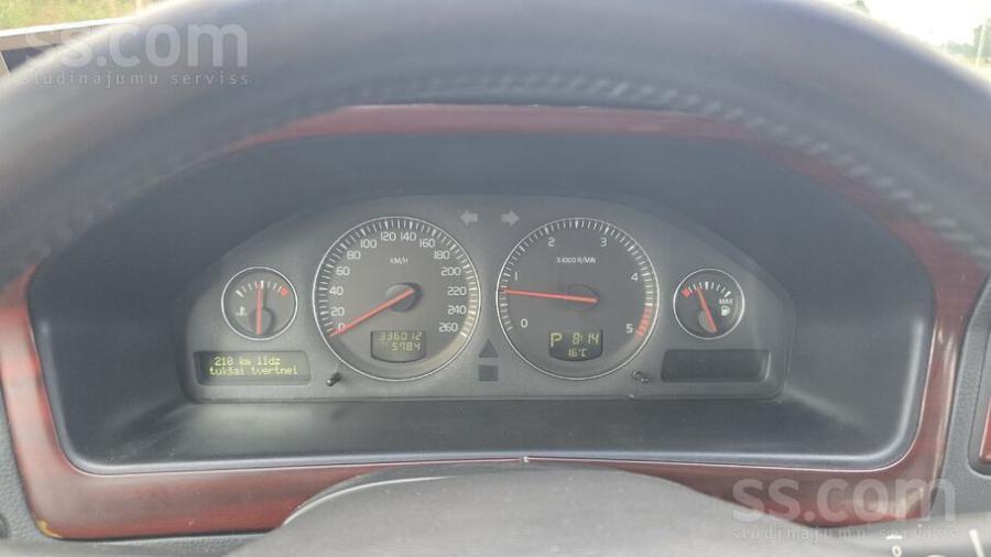 Pelēks Volvo S60 2004 Jelgava, ar dzinēja tilpumu 2.40 L un nobraukumu 336 tūkst. km par 1390 €, foto 14 vietnē AUTOMOTO.COM.LV