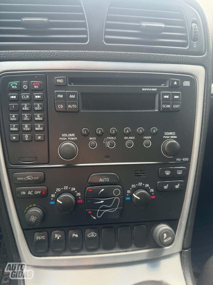 Pelēks Volvo S60 2006 Šauļi, ar dzinēja tilpumu 2.40 L un nobraukumu 220 tūkst. km par 1650 €, foto 10 vietnē AUTOMOTO.COM.LV