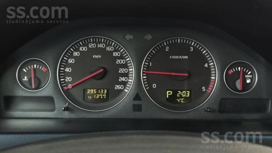 Pelēks Volvo S60 2006 Rīga, ar dzinēja tilpumu 2.40 L un nobraukumu 395 tūkst. km par 3200 €, foto 13 vietnē AUTOMOTO.COM.LV