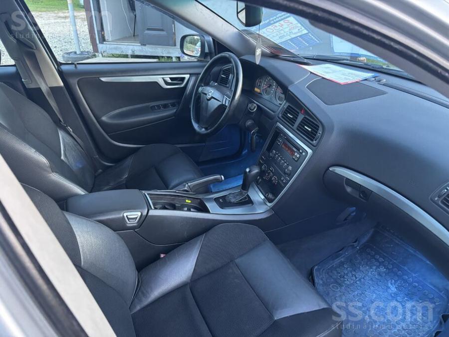 Grey Volvo S60 2007 in Rezekne, with an engine capacity of 2.40 L and mileage of 498 thousand km for 2450 €, photo 10 on AUTOMOTO.COM.LV