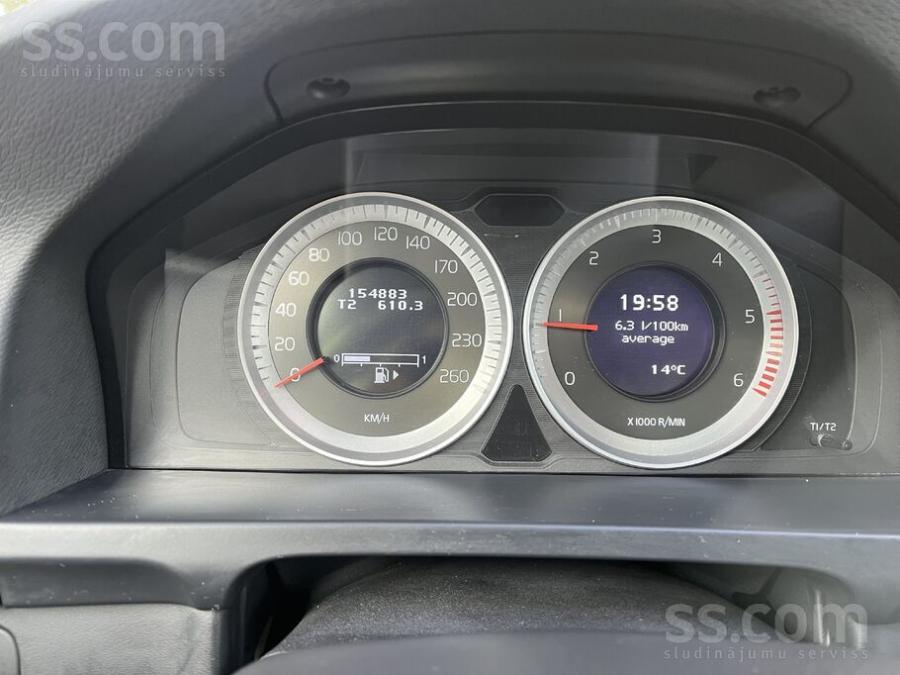 Серый Вольво С60 2011 в Елгава, объемом двигателя 1.60 л и пробегом 0 тыс. км за 4840 €, фото 6 на AUTOMOTO.COM.LV